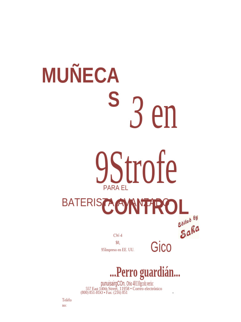 Control de Muñeca y Dedos de Charles Wilcoxon | PDF | Kit de batería | Mano