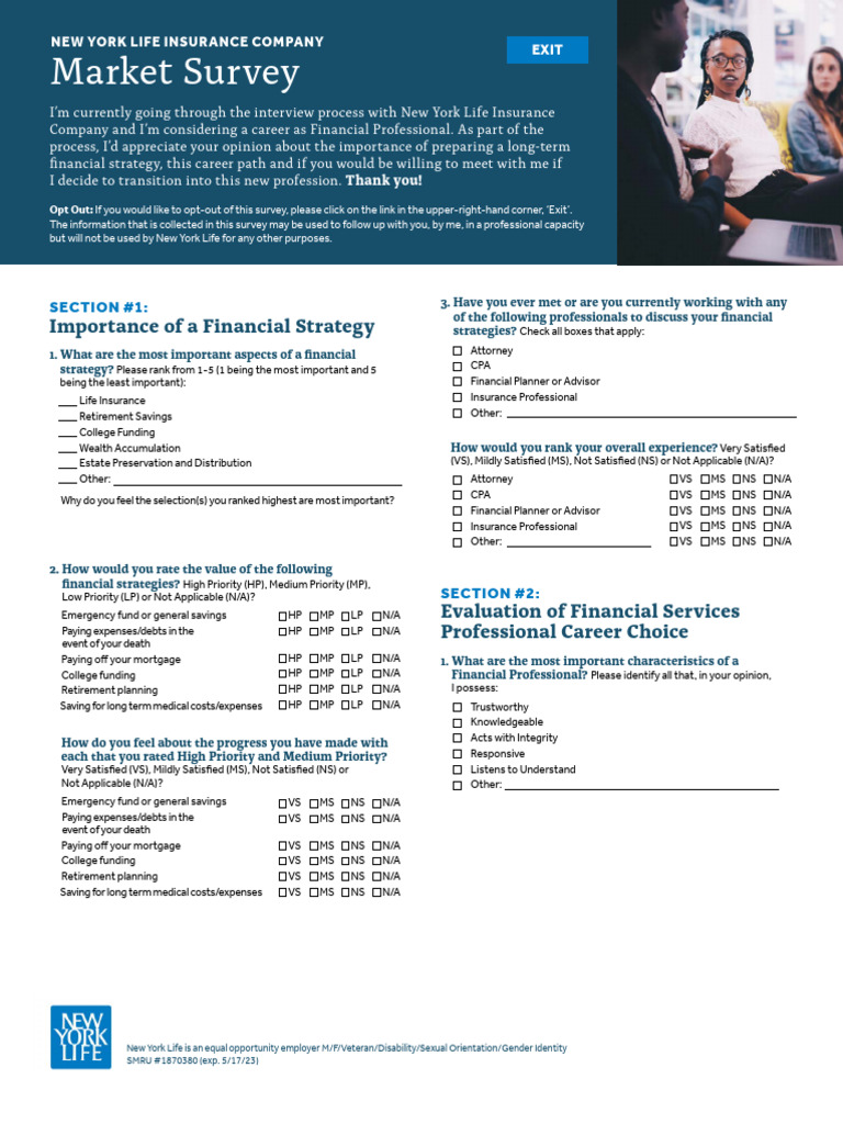 Financial Strategy Career Survey Insights | PDF | Expense | Business