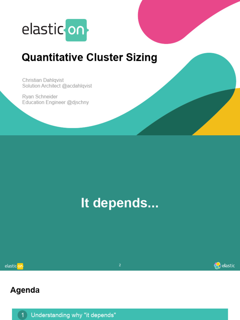 Friday Christian D Ryan S Quantitative Cluster Sizing Stage C | PDF | Computer Cluster ...