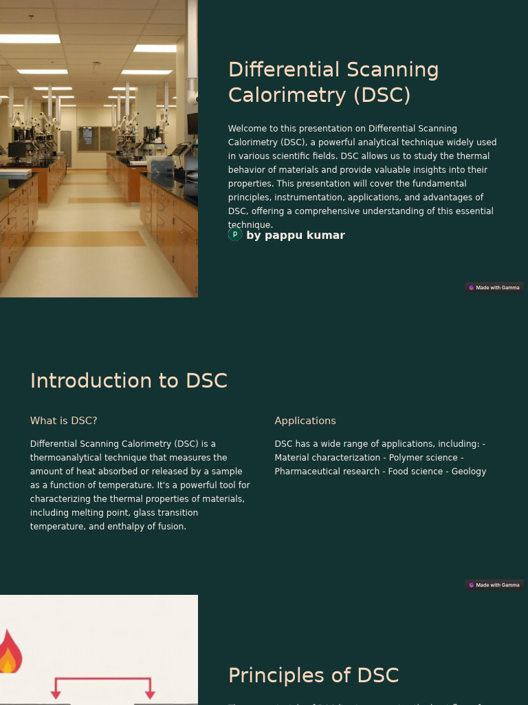 Understanding Differential Scanning Calorimetry | PDF | Differential ...