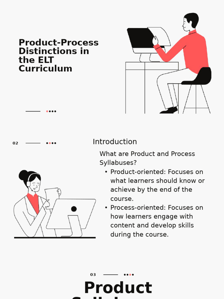 Title Slide Title Product Process Distinctions in The ELT Curriculum ...