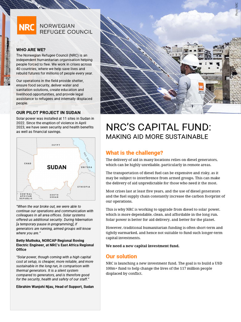 NRC Capital Fund Brochure July 2024 | PDF | Investing | Economies
