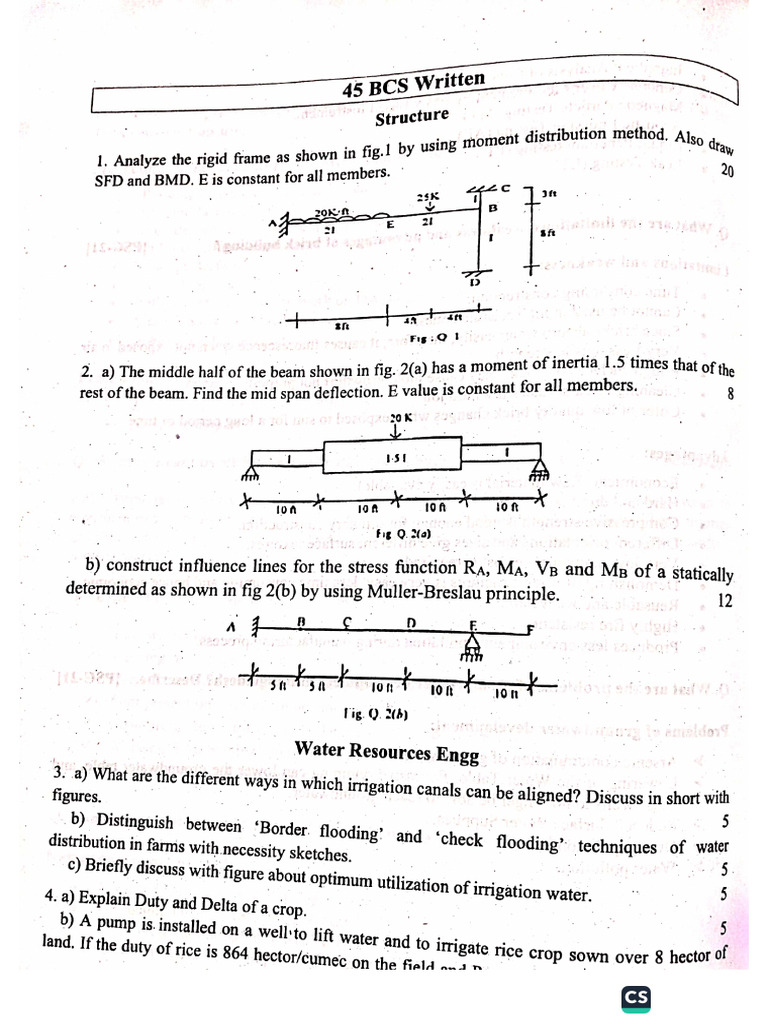 43-45 BCS Structure (Moshiur Rahman) | PDF