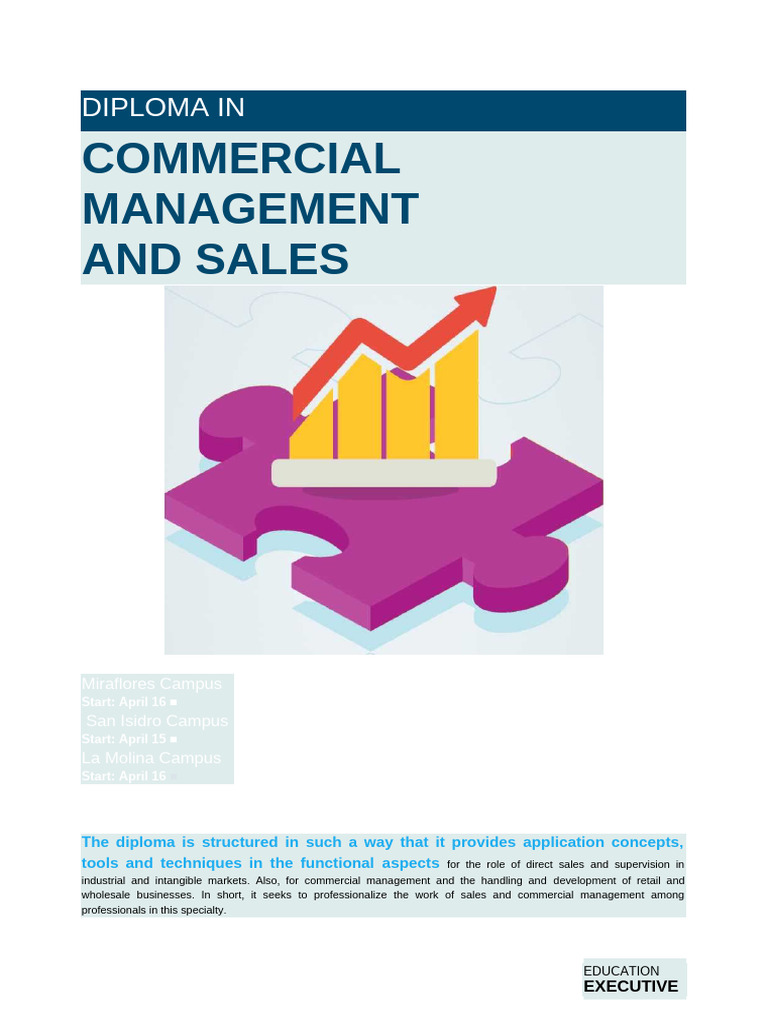 Commercial Management and Sales | PDF | Sales | Economies