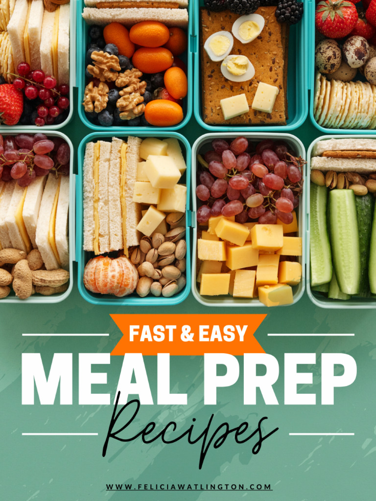 2024 Fast & Easy Meal Prep Ebook | PDF