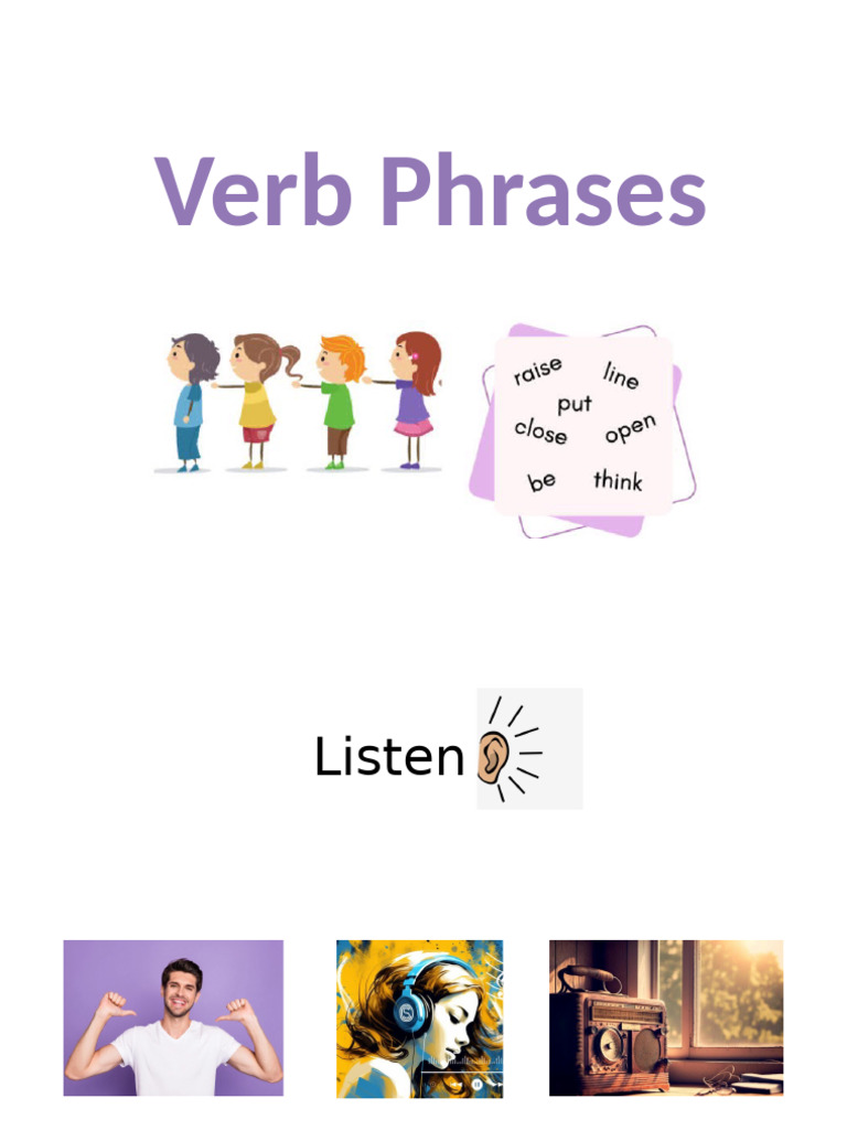 Verb Phrases | PDF