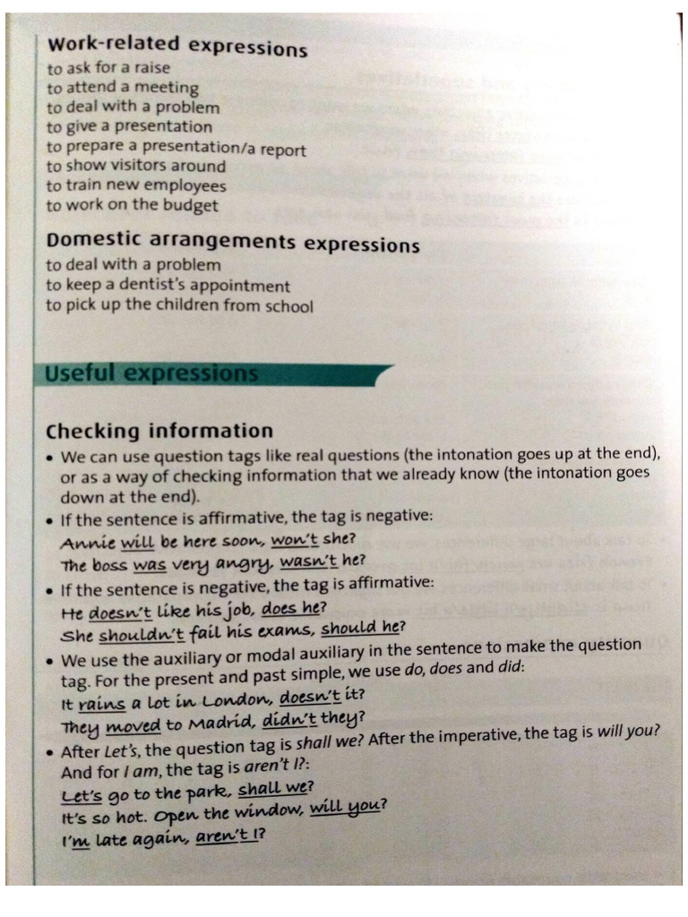 Grammar Review p17 | PDF