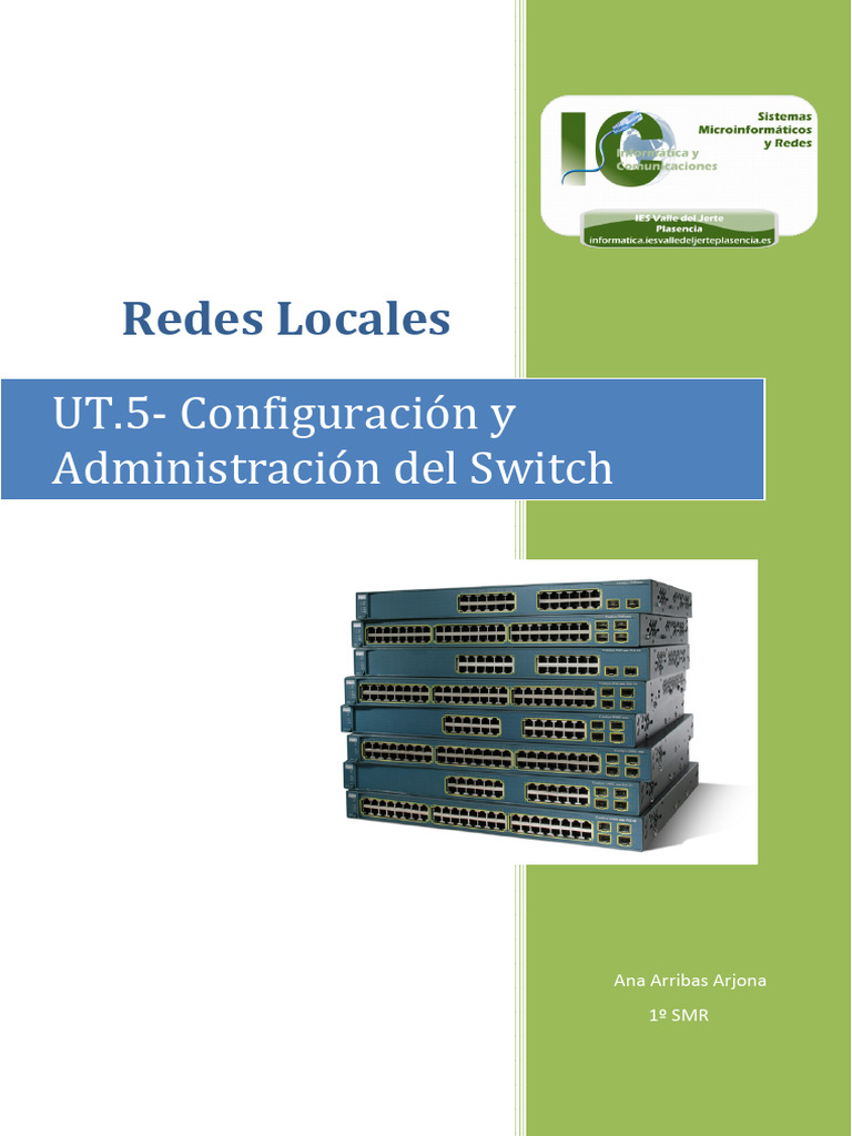 Configuración de Switches Cisco IOS | PDF | Interfaz de línea de ...