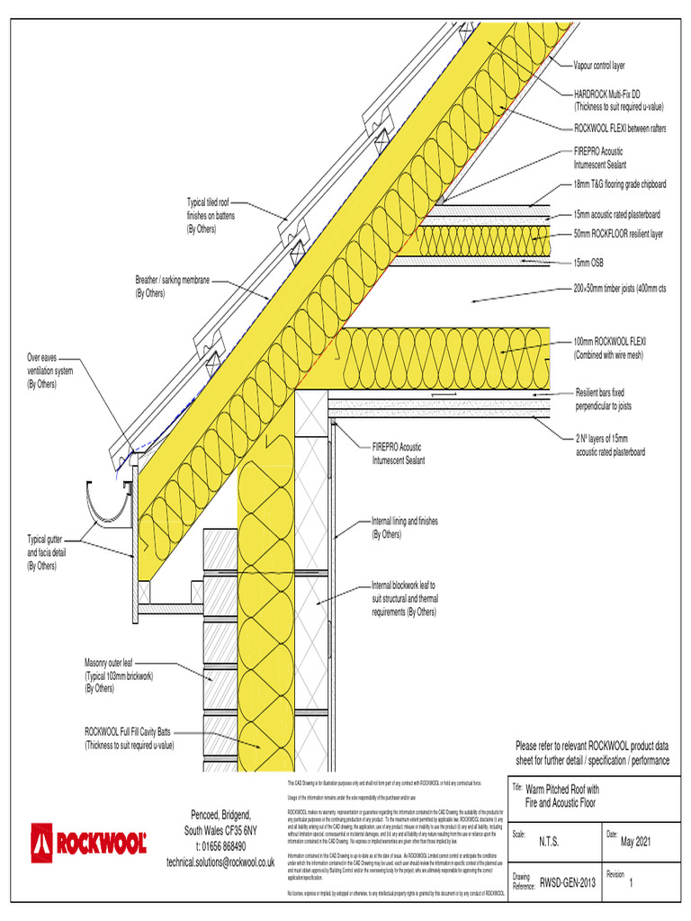 rwsd-gen-2013---warm-pitched-roof-with-fire-and-acoustic-floor | PDF ...
