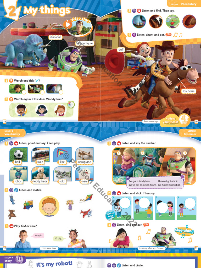 My Disney Stars and Heroes BrE L2 U2 - Pupils Book | PDF | Toy ...