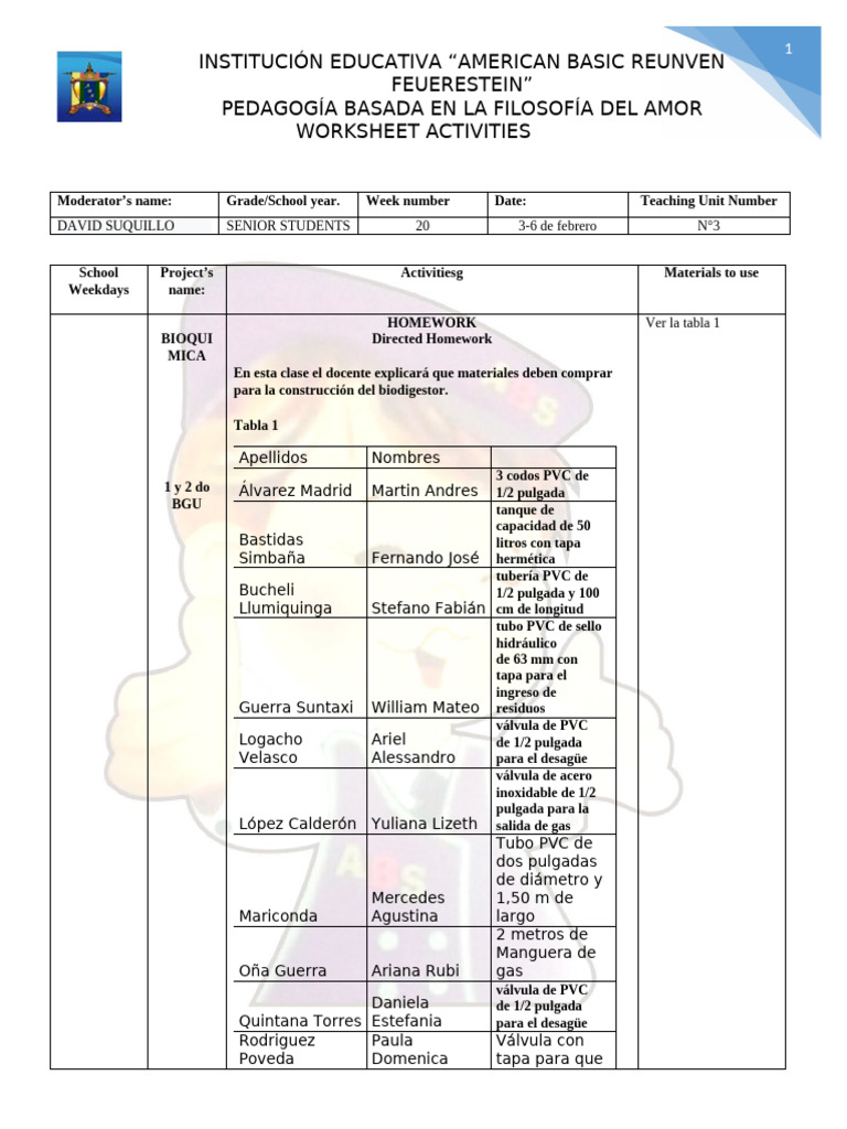 HOJA DE TAREAS 20 todos | PDF | Reproducción humana | Procesos biologicos