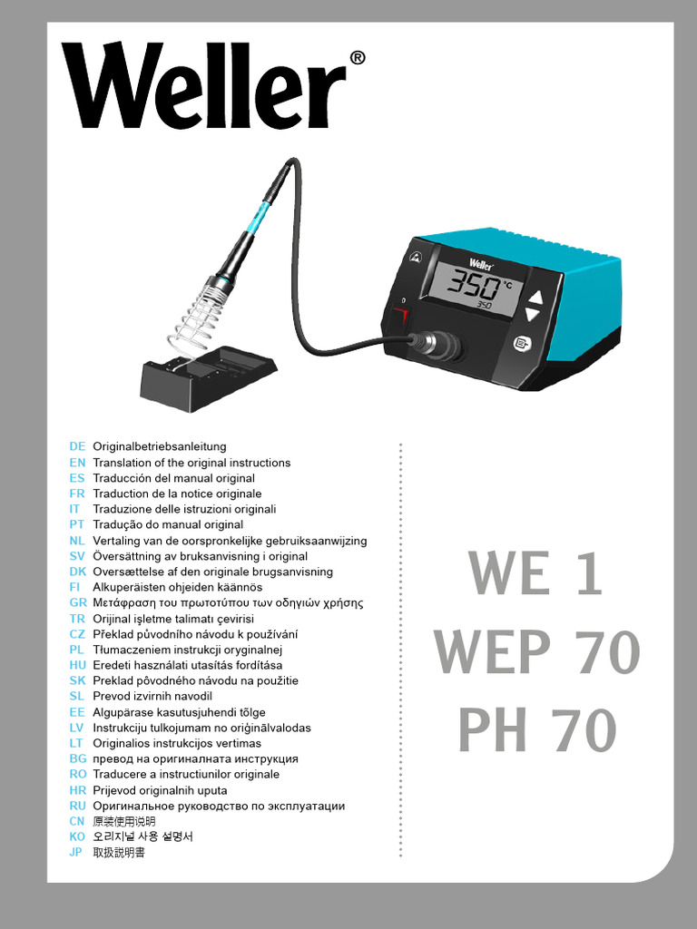 WEL WE1 Manual T0055745804 Web | PDF