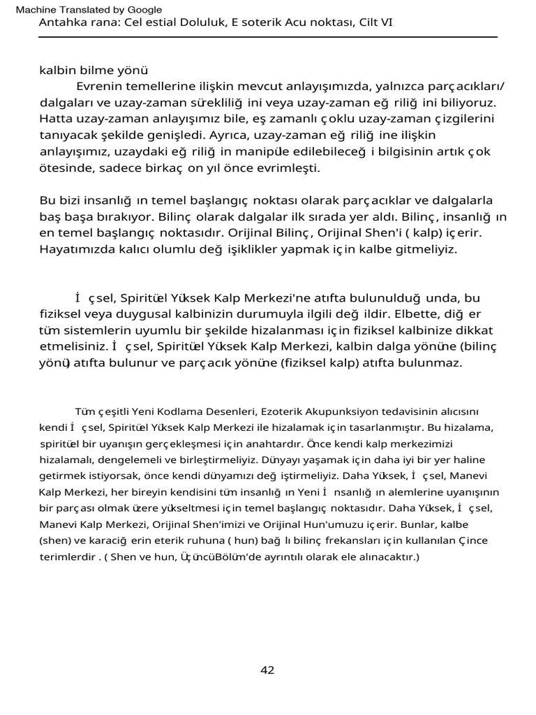 Mikio Sankey Esoteric Acupuncture 6 Antahkarana Celestial Fullness 61-90 | PDF