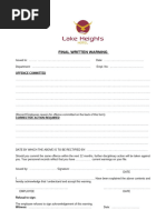 On Duty Form for Employee Attendance | PDF