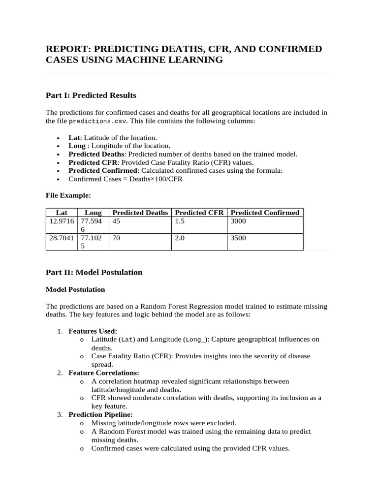 Avishi REPORT Predictioneer | PDF | Prediction | Dependent And ...