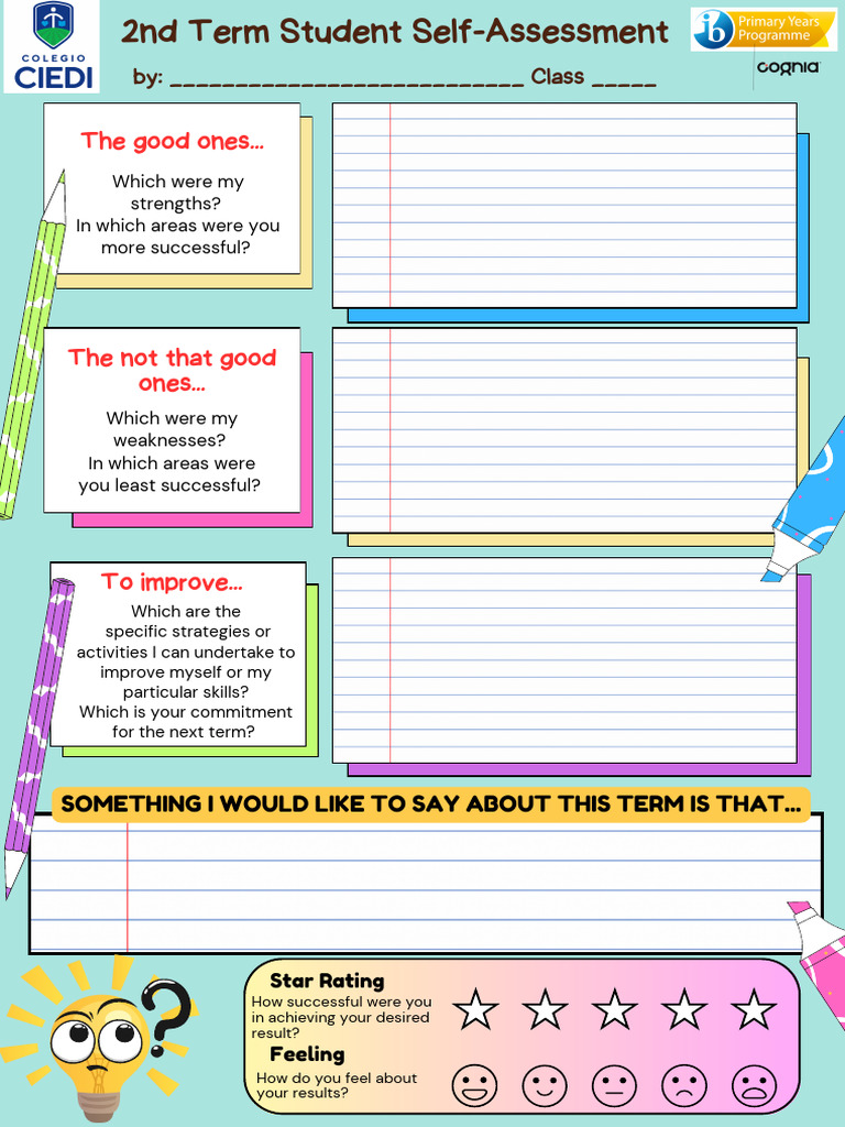 Self Evaluation Student | PDF