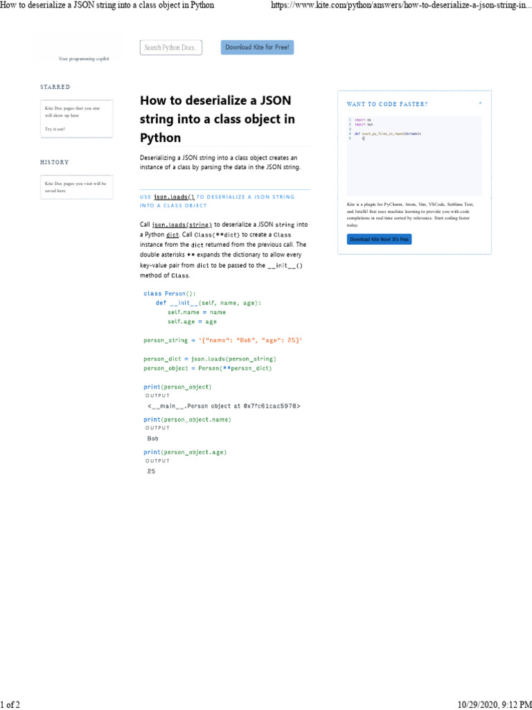 deserialize-a-json-string-into-a-class-object | PDF | Json | Computer ... deserialize-a-json-string-into-a-class-object | PDF | Json | Computer ...
