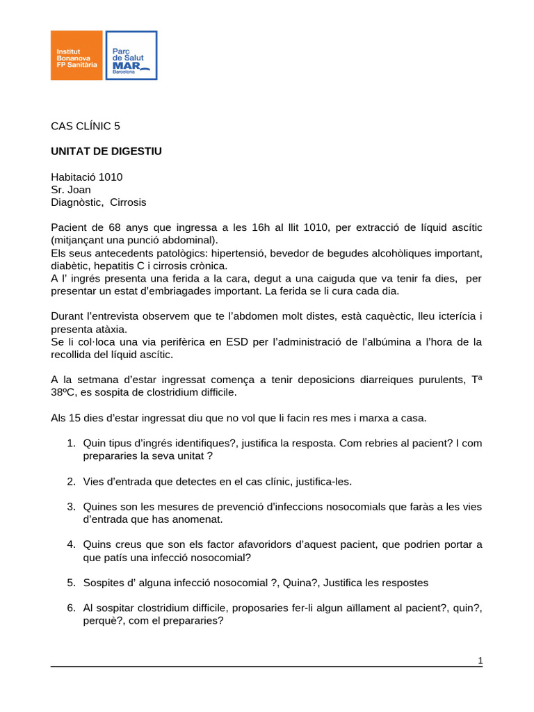 Cas 5 Aula | PDF