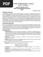 Cockroaches Poem Analysis | PDF | Poetry | Psychology