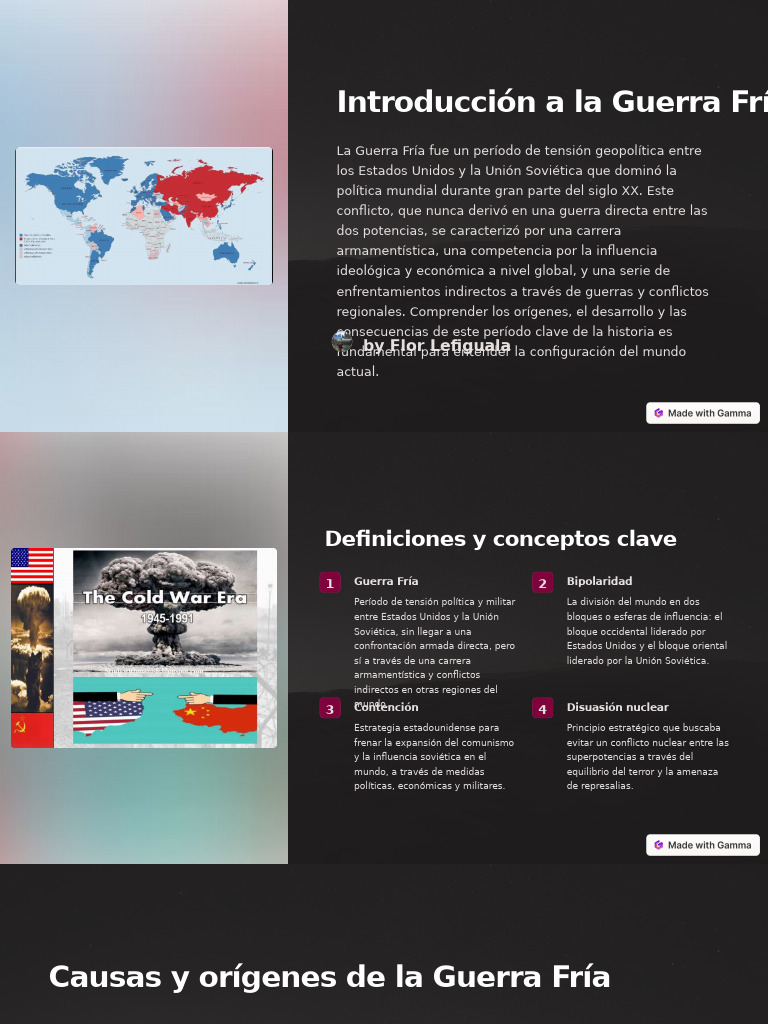 Introduccion a La Guerra Fria | PDF | Guerra Fría | Unión Soviética