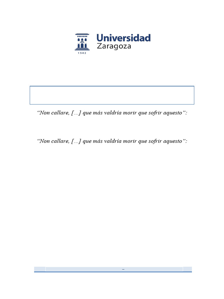 'Non callare, que más valdría morir que sofrir aquesto' | PDF ...