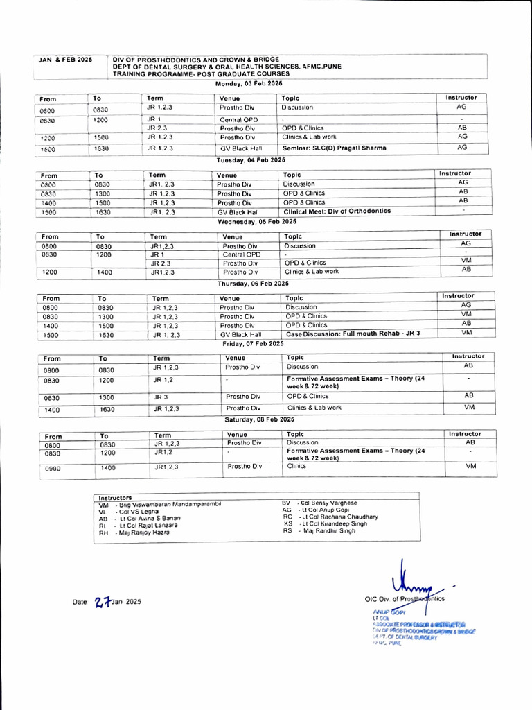 PG TRG Pgme 03-08feb 2025 | PDF | Oral And Maxillofacial Surgery | Face