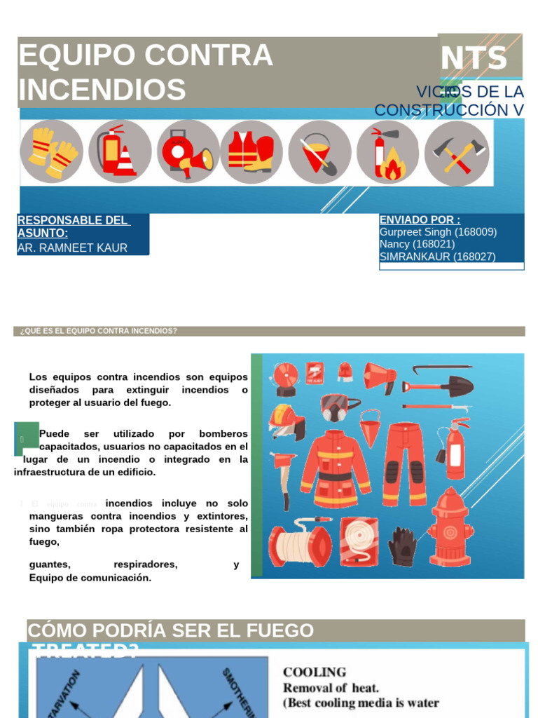 Equipos y Tipos de Extintores de Incendios | PDF | Sistema de ...