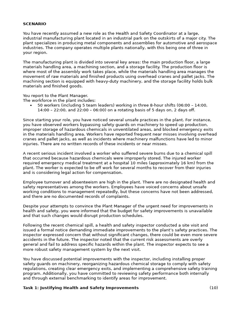 HSG245 Criteria for Safety Improvements | PDF | Occupational Safety And ...