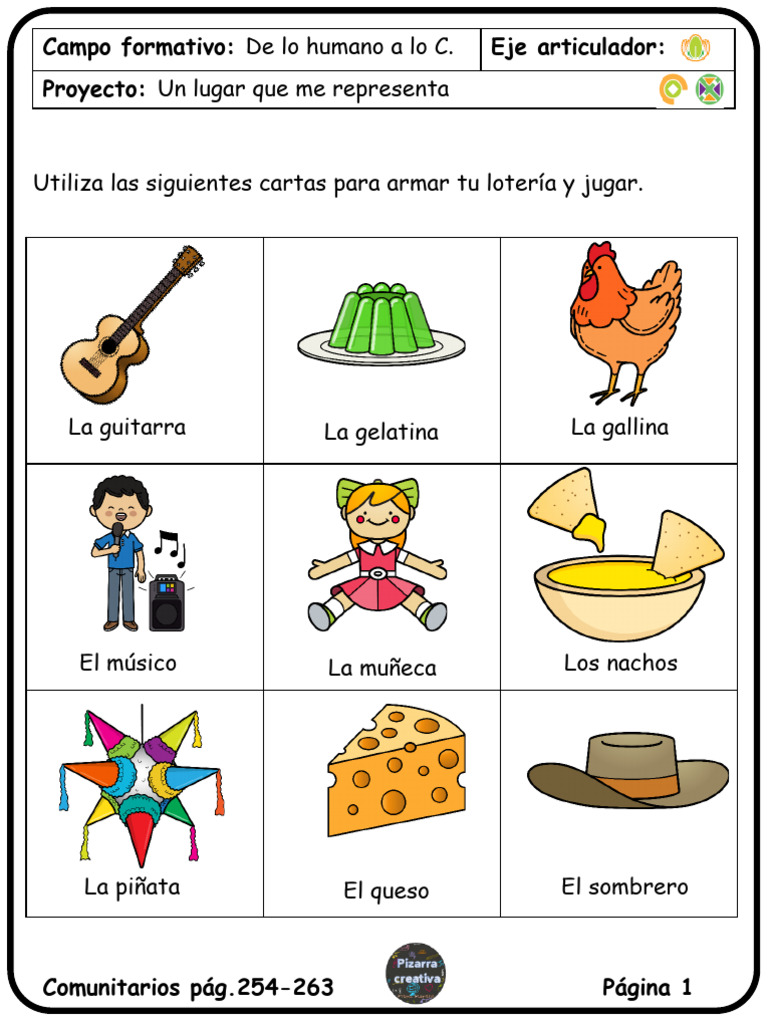 5° Anexos Un Lugar Que Me Representa Libro PC | PDF