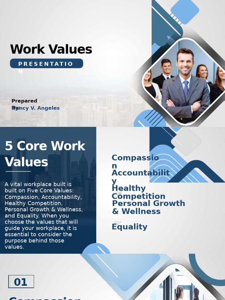 Work Values by Nancy Angeles | PDF | Compassion | Religious Belief And ...