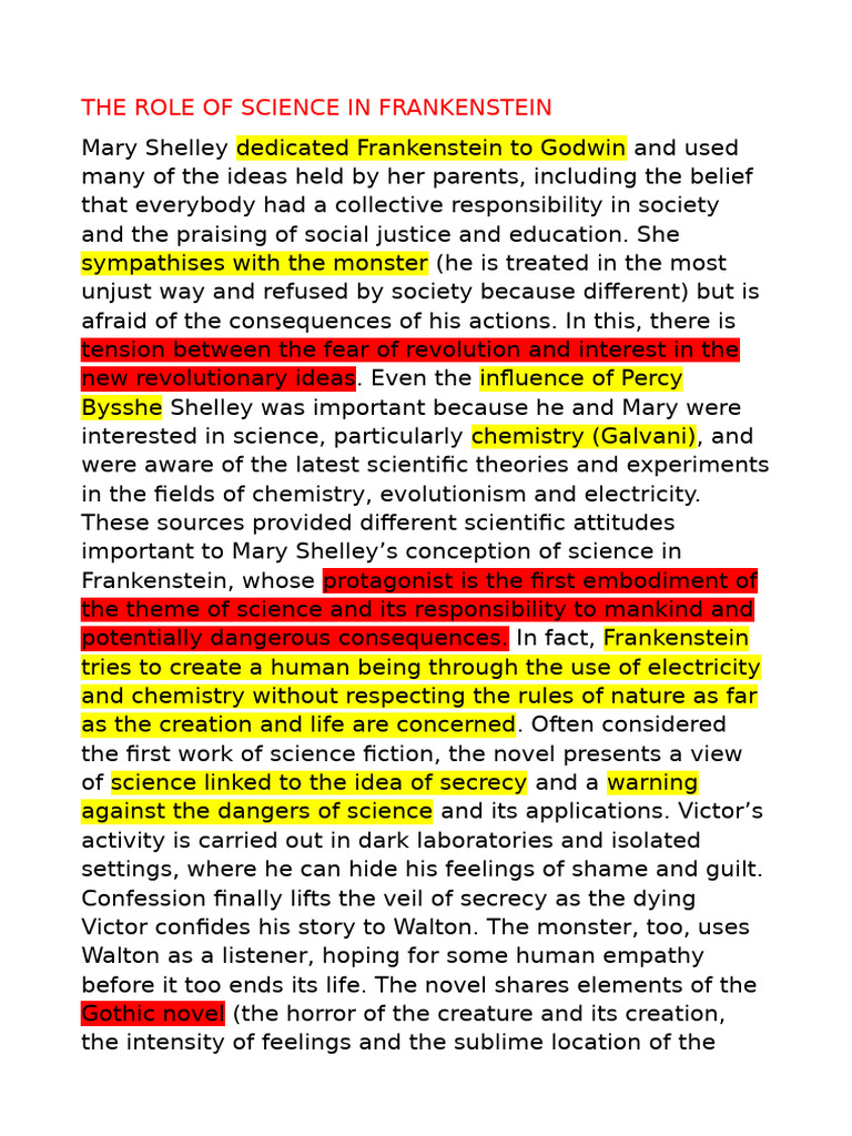 The Role of Science | PDF