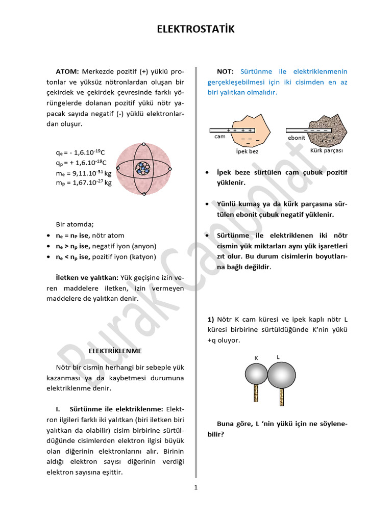 20 Elektrostatik | PDF