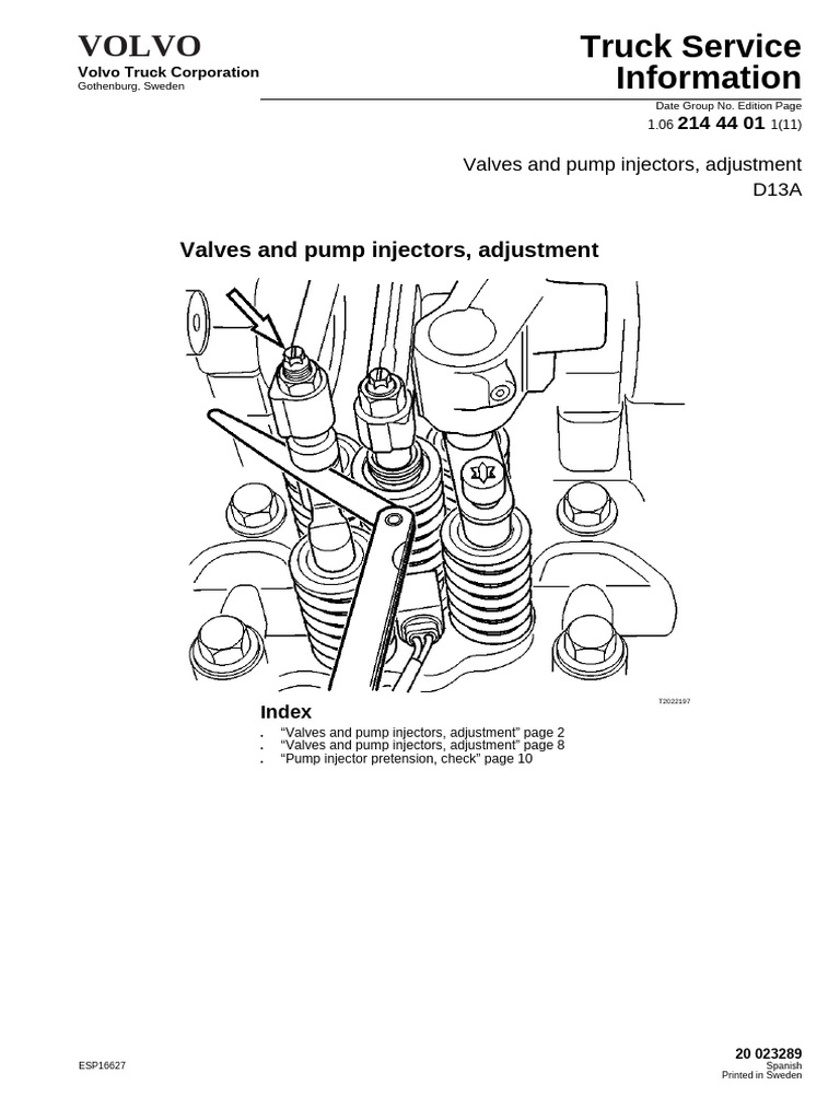 IS.21.Valves and Injectors-Pump, Adjustment PDF | PDF | Fuel Injection ...