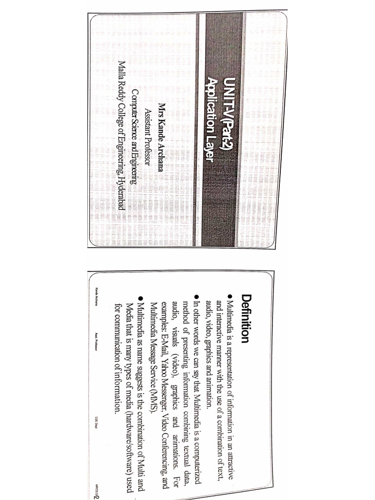 CN UNIT 5 PART 2 | PDF