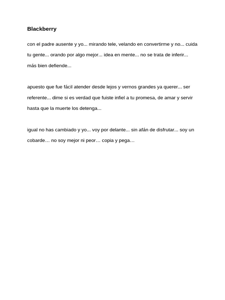 Blackberry | PDF