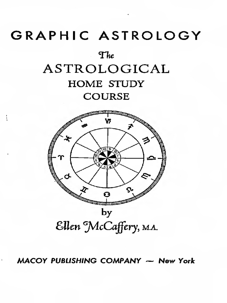 Ellen McCaffery. Graphic Astrology | PDF | Planets In Astrology | Horoscope