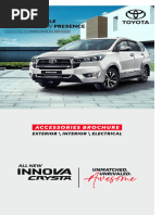 Toyota Innova Crysta Dimensions, Length, Width and Height - AutoX | PDF