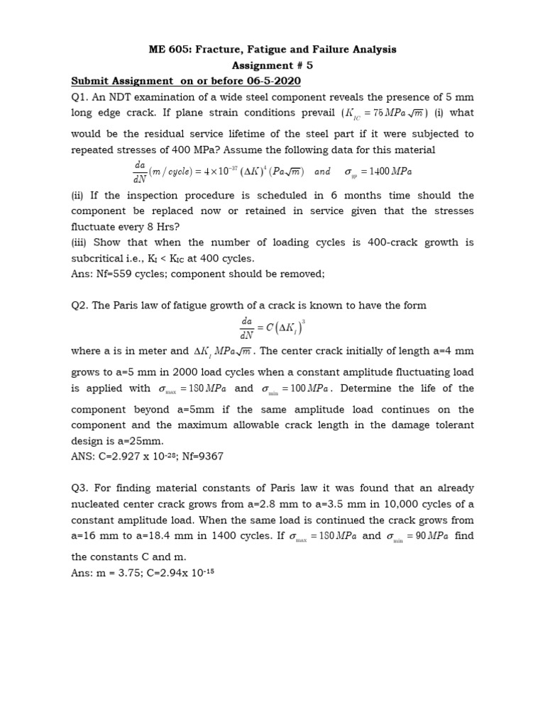 Assign 5 | PDF