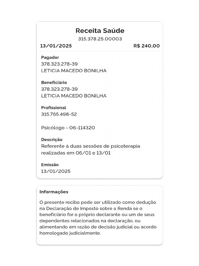 Recibo-IRPF-315 378 25 00003 | PDF
