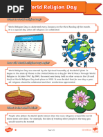 PDSB 2025-2026 Creed Days Calendar | PDF | Calendar