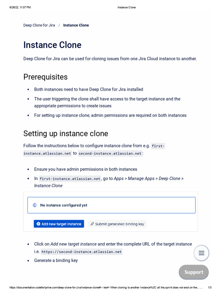 Instance Clone | PDF | Computing | Software