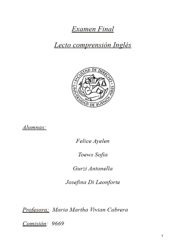 TP Ingles | PDF | Treaty | Bill (Law)
