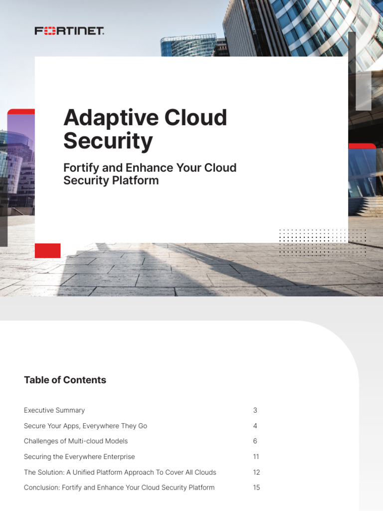 eBook Adaptive Cloud Security | PDF | Cloud Computing | Computer Security