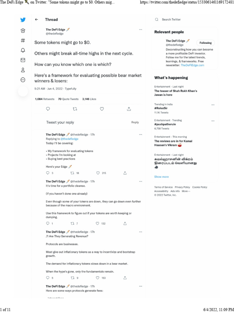 Crypto Evaluation Framework | PDF | Applications Of Cryptography | Money