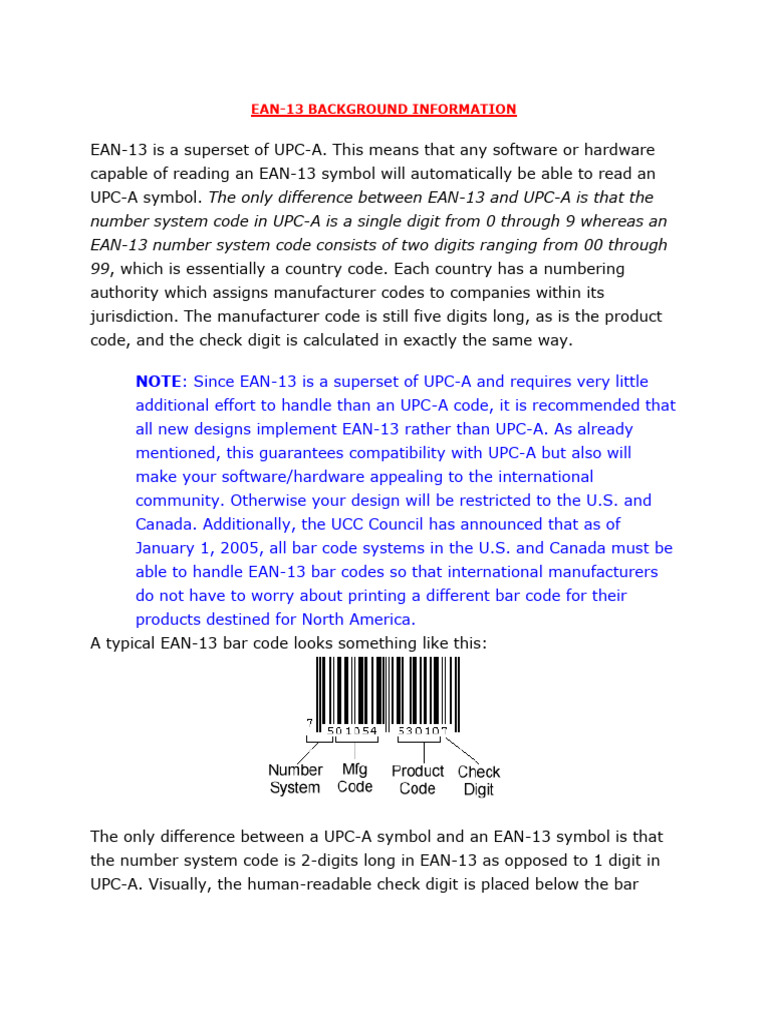 Ean 13 Background Gustorm - in | PDF | Universal Product Code | Written ...