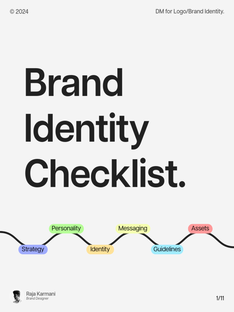 Brand Identity Checklist | PDF | Brand | Logos