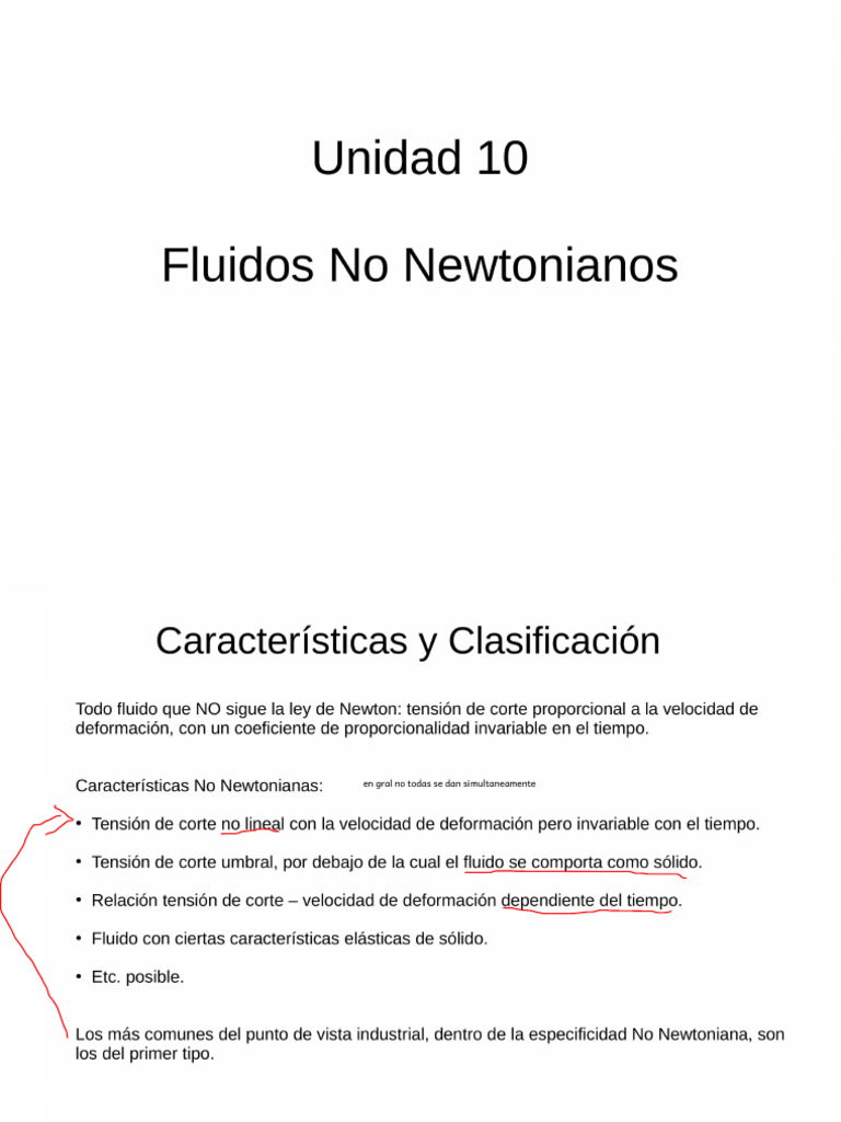 Fluidos No Newtonianos y Viscosidad | PDF | Viscosidad | Líquidos