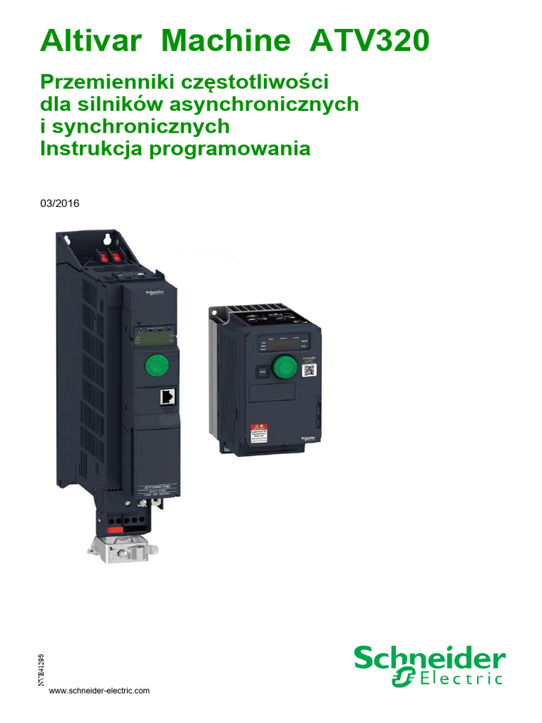 Instrukcja Programowania ATV320 PL | PDF