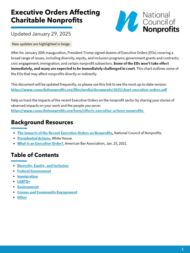 Chart Executive Orders | PDF | Gender | Gender Studies