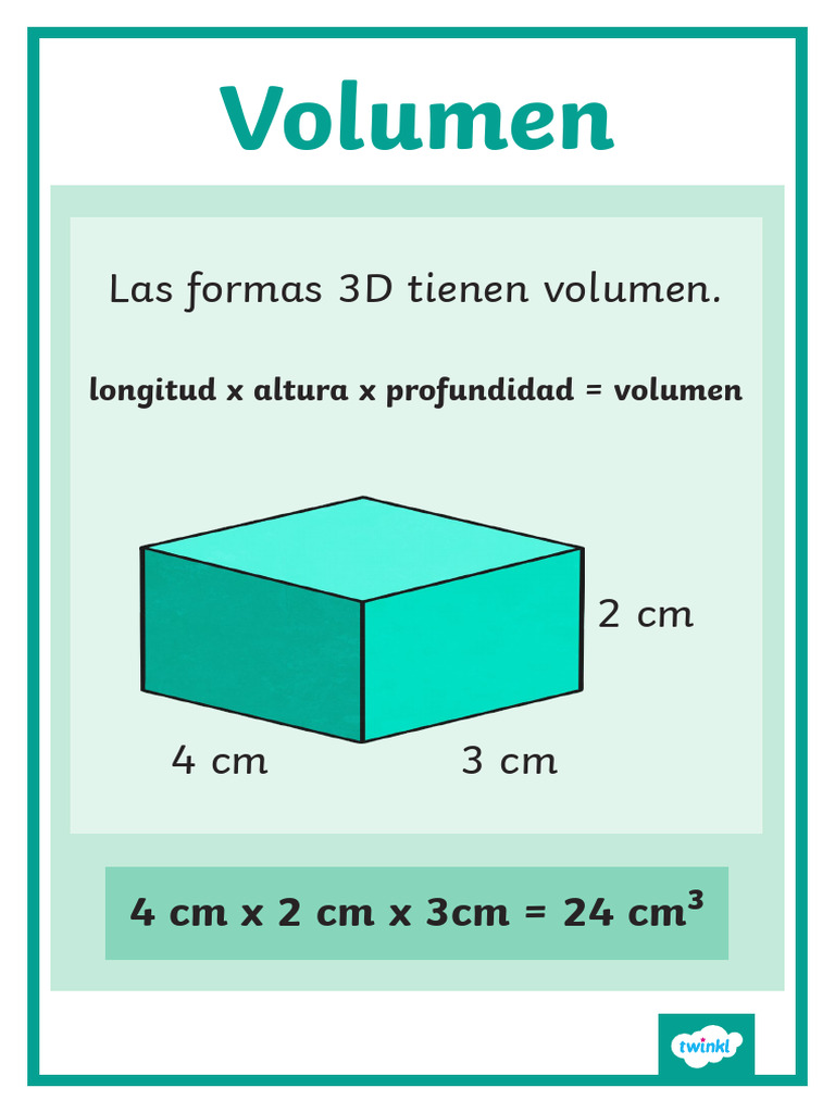 Cálculo de Volumen en Figuras 3D | PDF